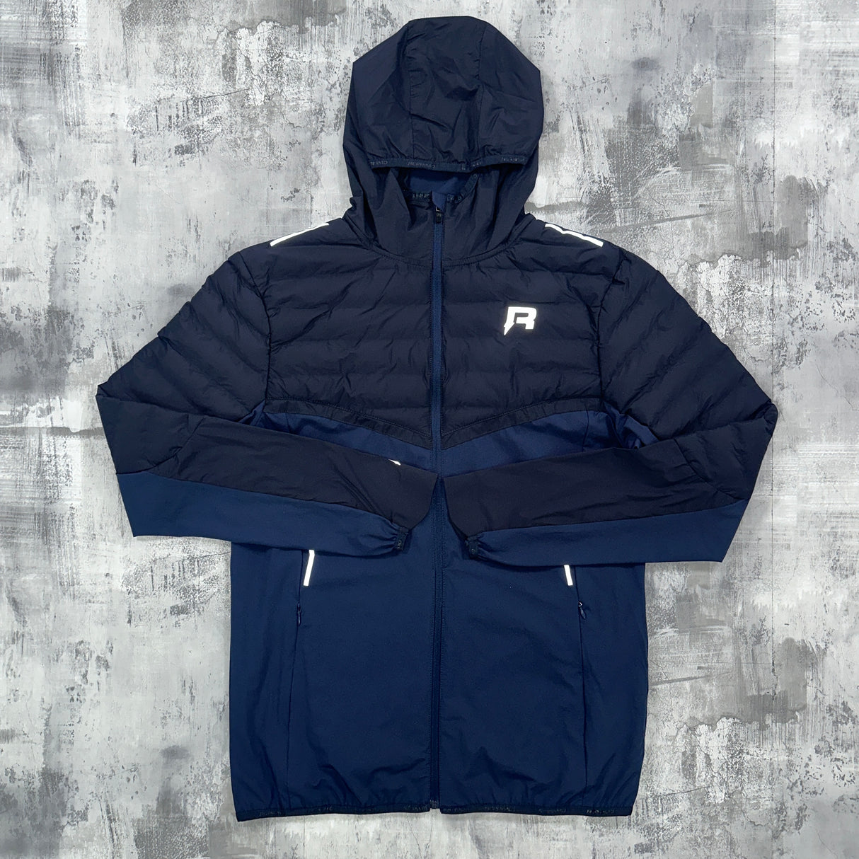 Reprimo Cirrus Hybrid Jacket - Dark Navy / Naval Blue – The Tech Club