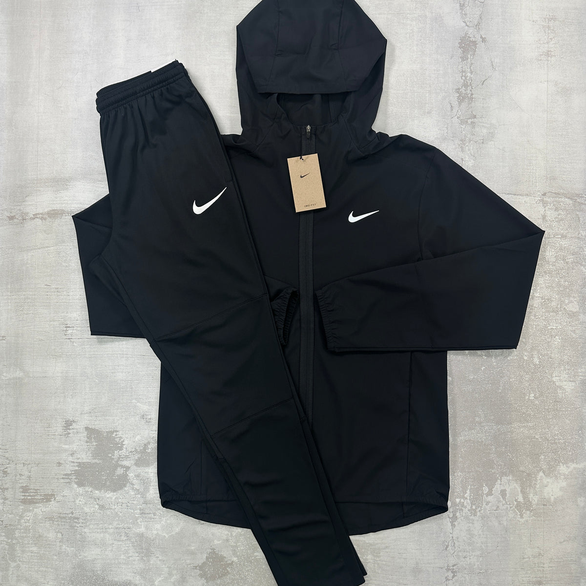 Nike Dri-Fit Repel Set Black - Jacket & Trousers – The Tech Club