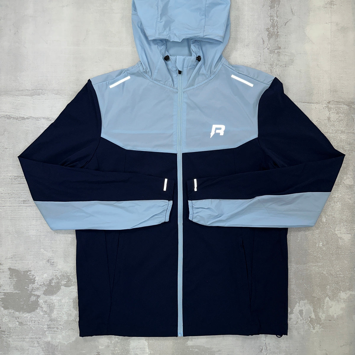 Reprimo Flight Jacket Navy / Sky – The Tech Club